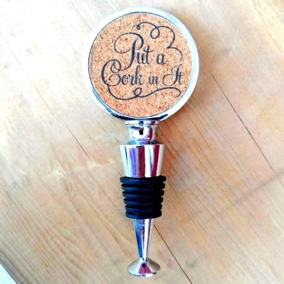 Source Unknown | Dining | Funny Wine Cork | Poshmark